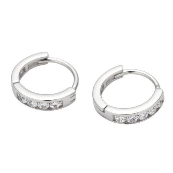 Silver Hoop Earrings - SRK Jewelry